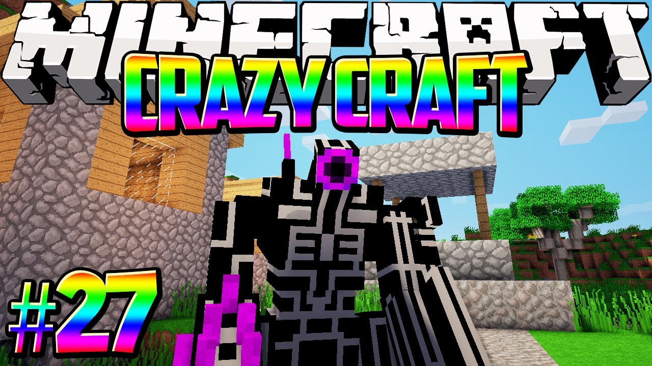 Minecraft Crazy Craft - Hunt for the "Robo Cops" Modded Survival #27 w ...