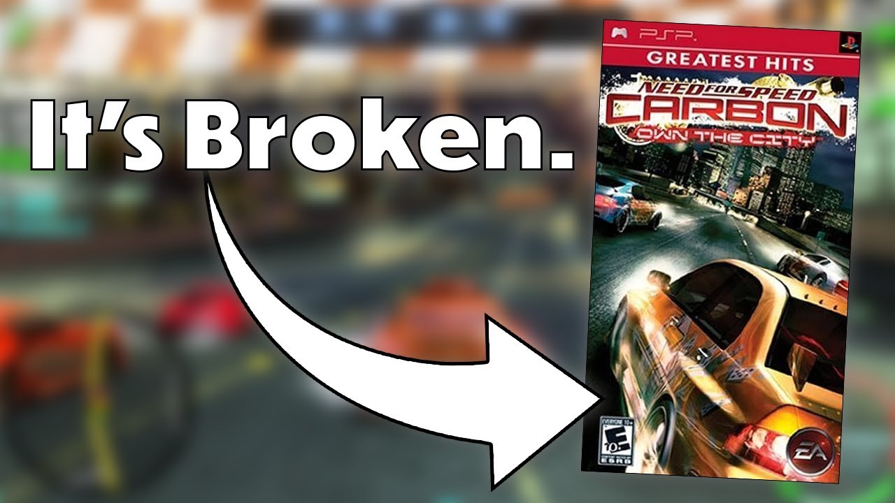 THE WORST RACING GAME - Need For Speed Carbon [PSP] - YouTube