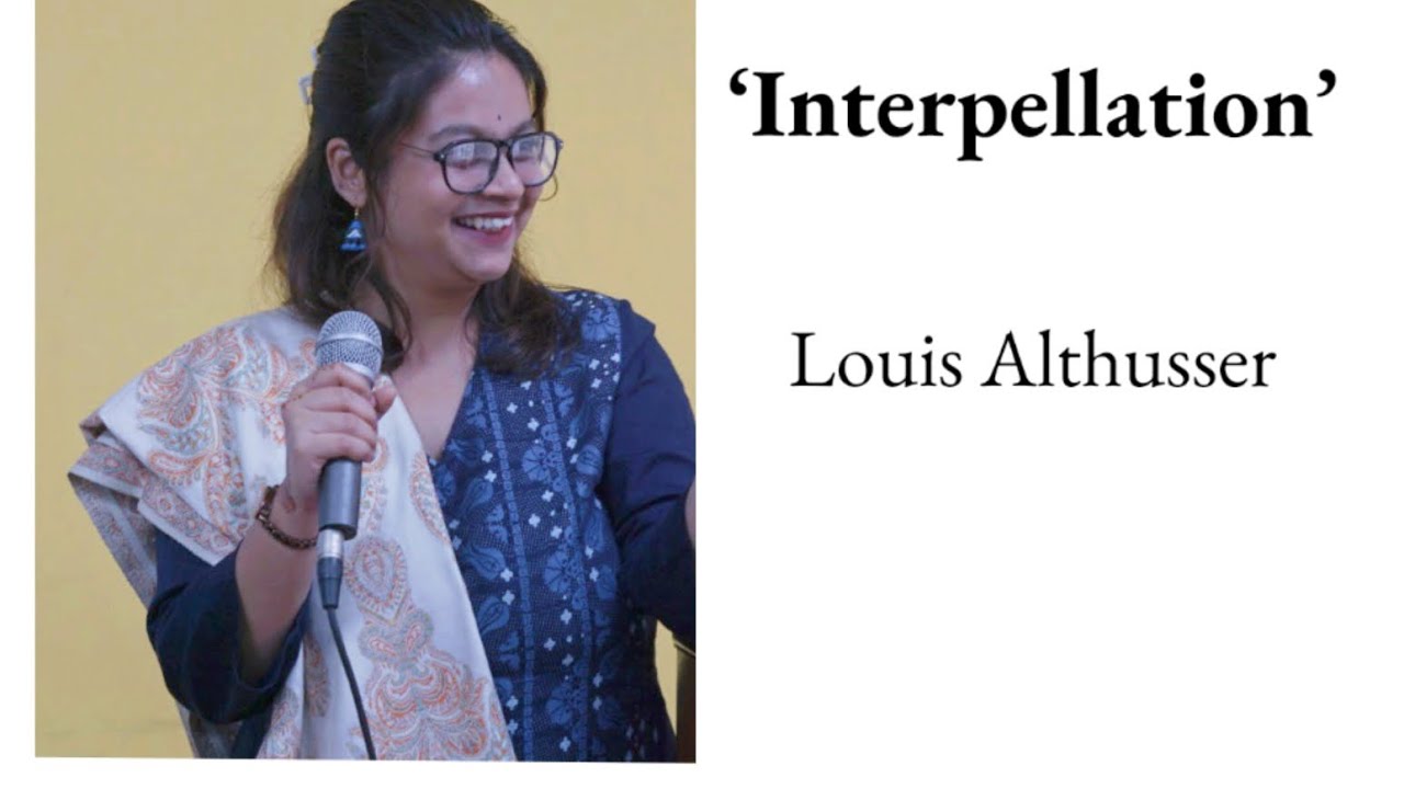 Interpellation: Louis Althusser - YouTube