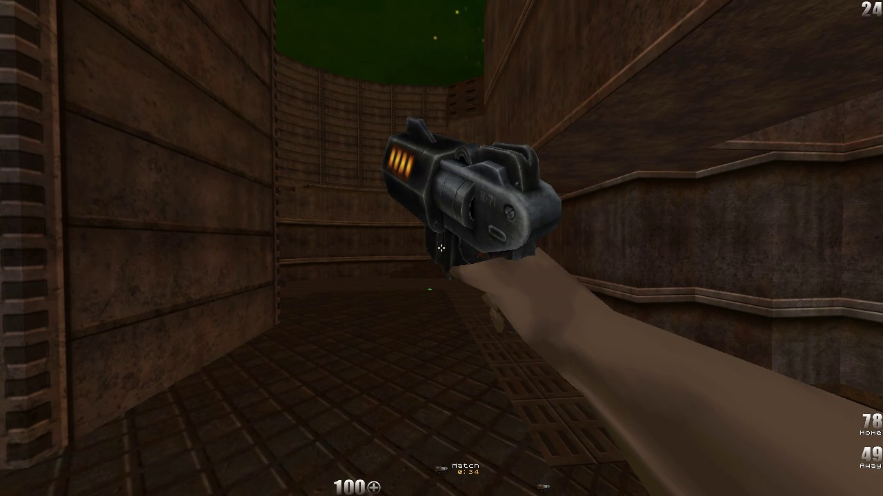 Quake 2 | Hyperblaster ownage in last seconds - YouTube
