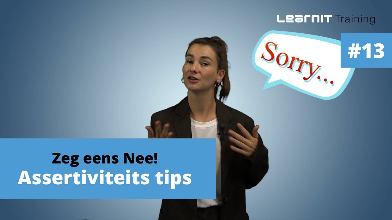 Zeg eens 'nee'! Tips voor assertiviteit - YouTube