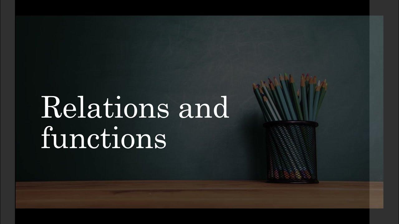 Relations and Functions (Evaluating a function) - YouTube