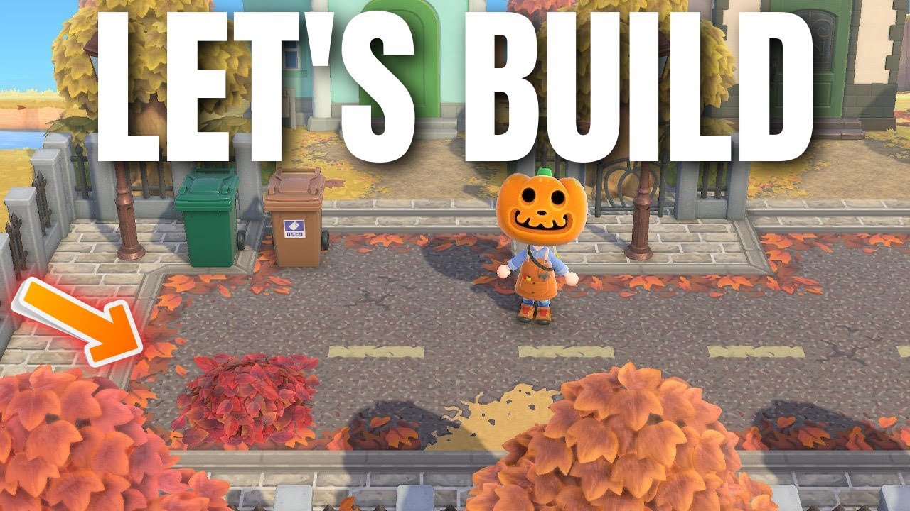 Adding Fall Leaves To My Roads Halloween ACNH Island NintenTalk adding-fall-leaves-to-my-roads-halloween-acnh-island-nintentalk