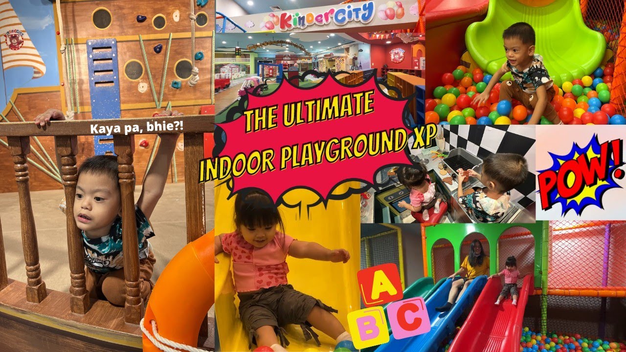 Vlog #17: Fun and Play at KinderCity Evia (BIGGEST SLIDE IN A ...
