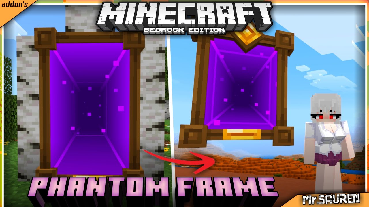 Phantom Frames (Free Marketplace) Mods & Addons Minecraft PE/BE 1.21. ...