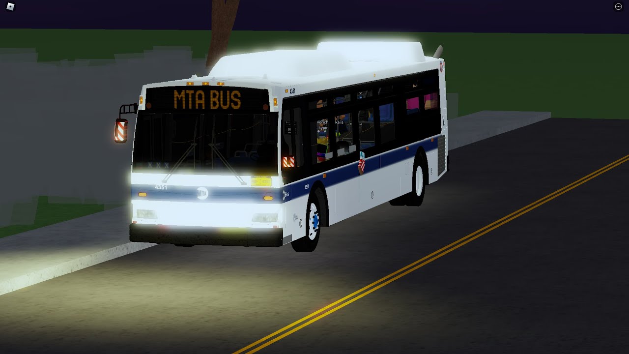 MTA (Roblox) Orion VII NG HEV 4351 on the Q102 - YouTube