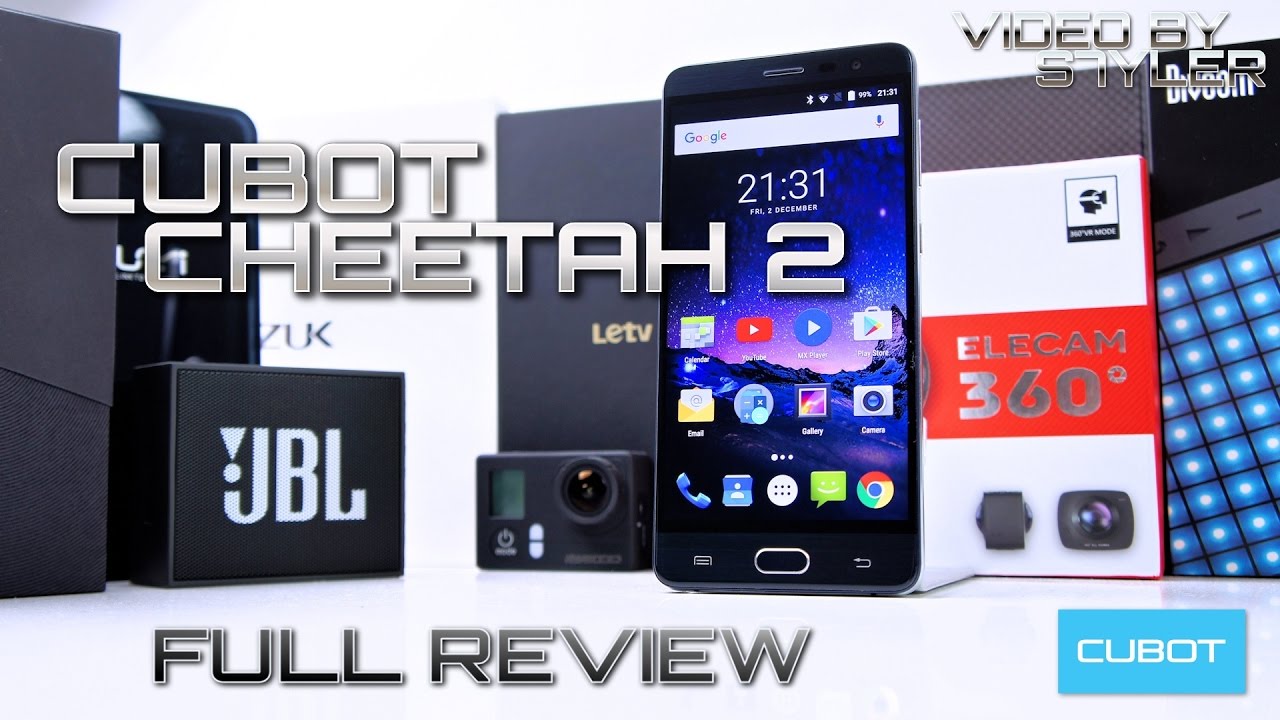 Cubot Cheetah 2 (Full Review) Front Fingerprint Scanner // Video by ...