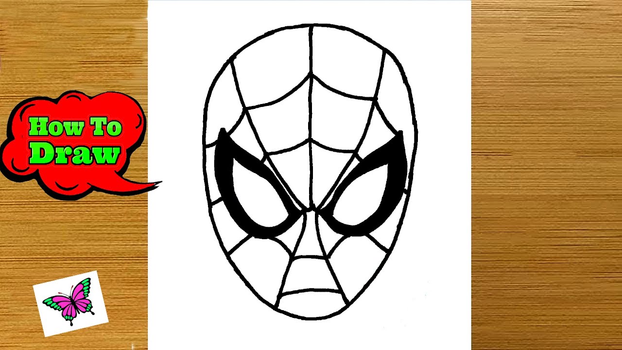 Spiderman Face Logo