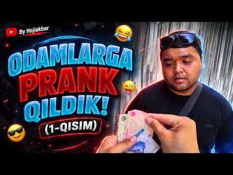 Odamlarga prank 😂 (1-qism) | Kulgili videolar | #kulgu #vine 