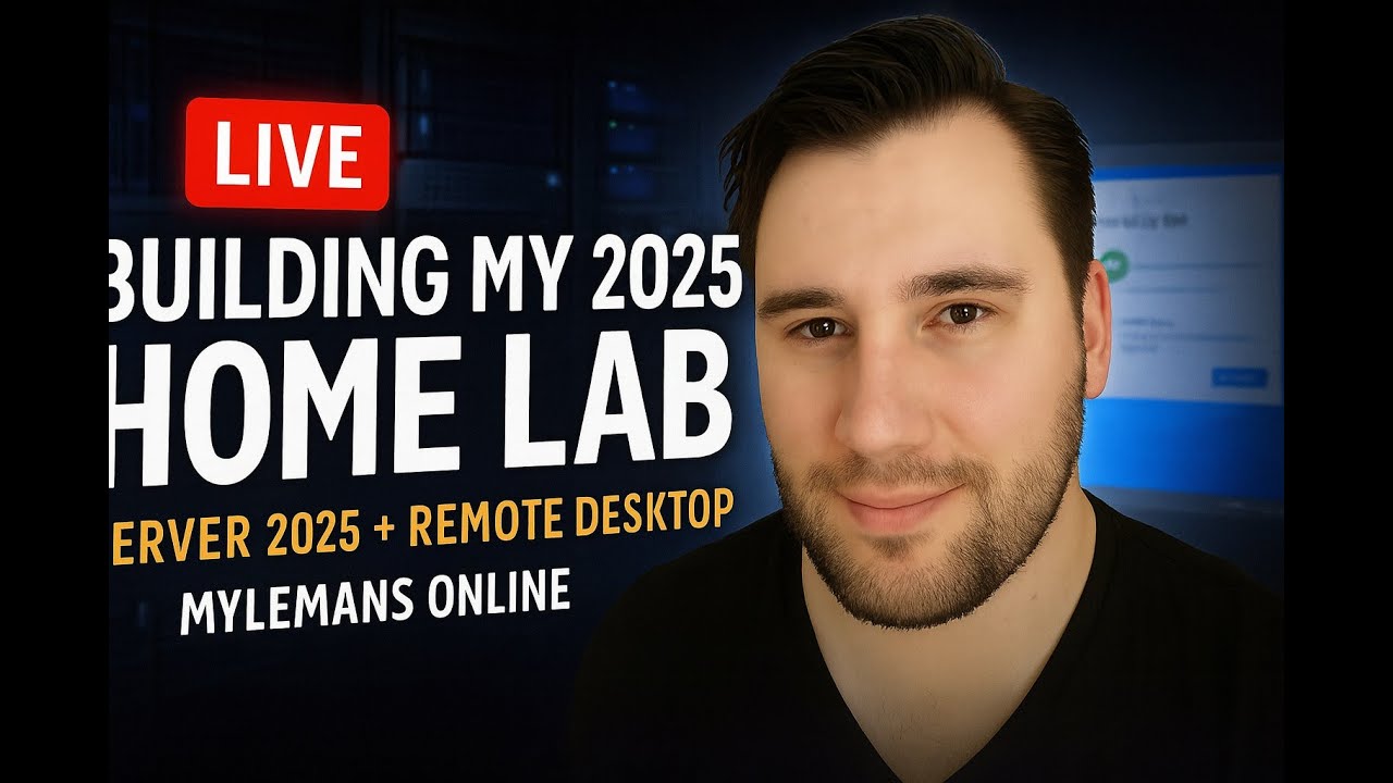Building My 2025 Home Lab — Server 2025 + Remote Desktop Setup (Ask Me ...