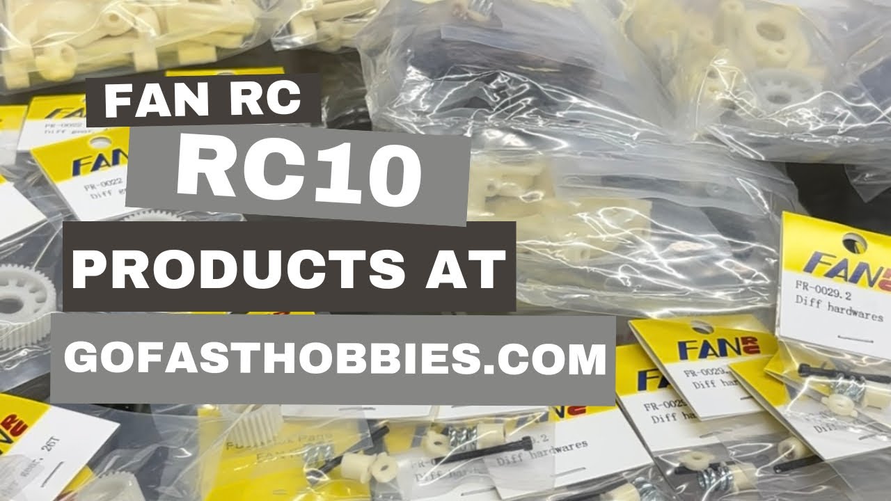 GoFastHobbies.com has your Fan RC RC10 and Yokomo parts!! - YouTube