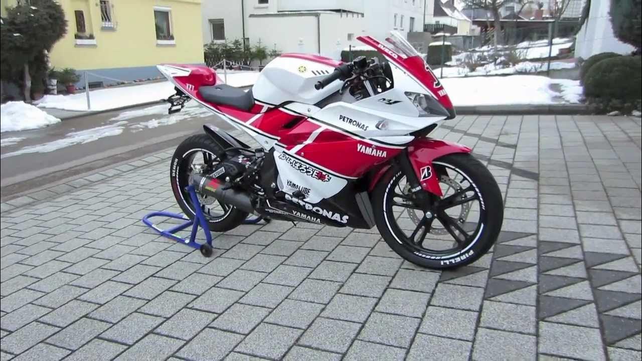 Yamaha YZF-R125 'Lorenzo Edition' 50th Anniversary - YouTube