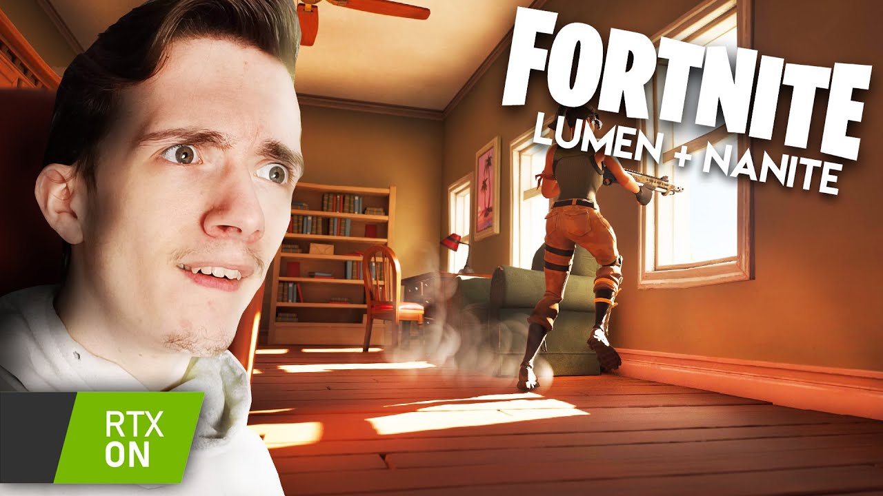 Fortnite Avec Du Ray Tracing Réaliste ! Nanite + Lumen (Unreal Ungine 5 ...