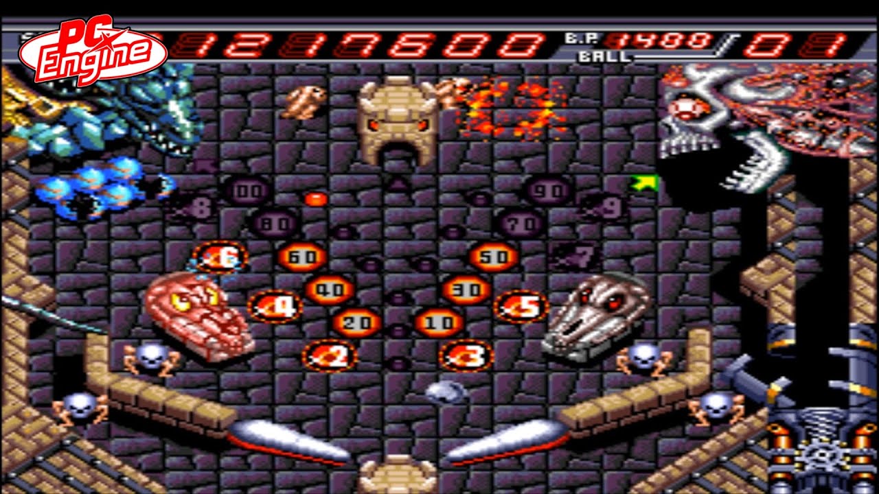 Devil Crash: Naxat Pinball (PC Engine Gameplay) - YouTube