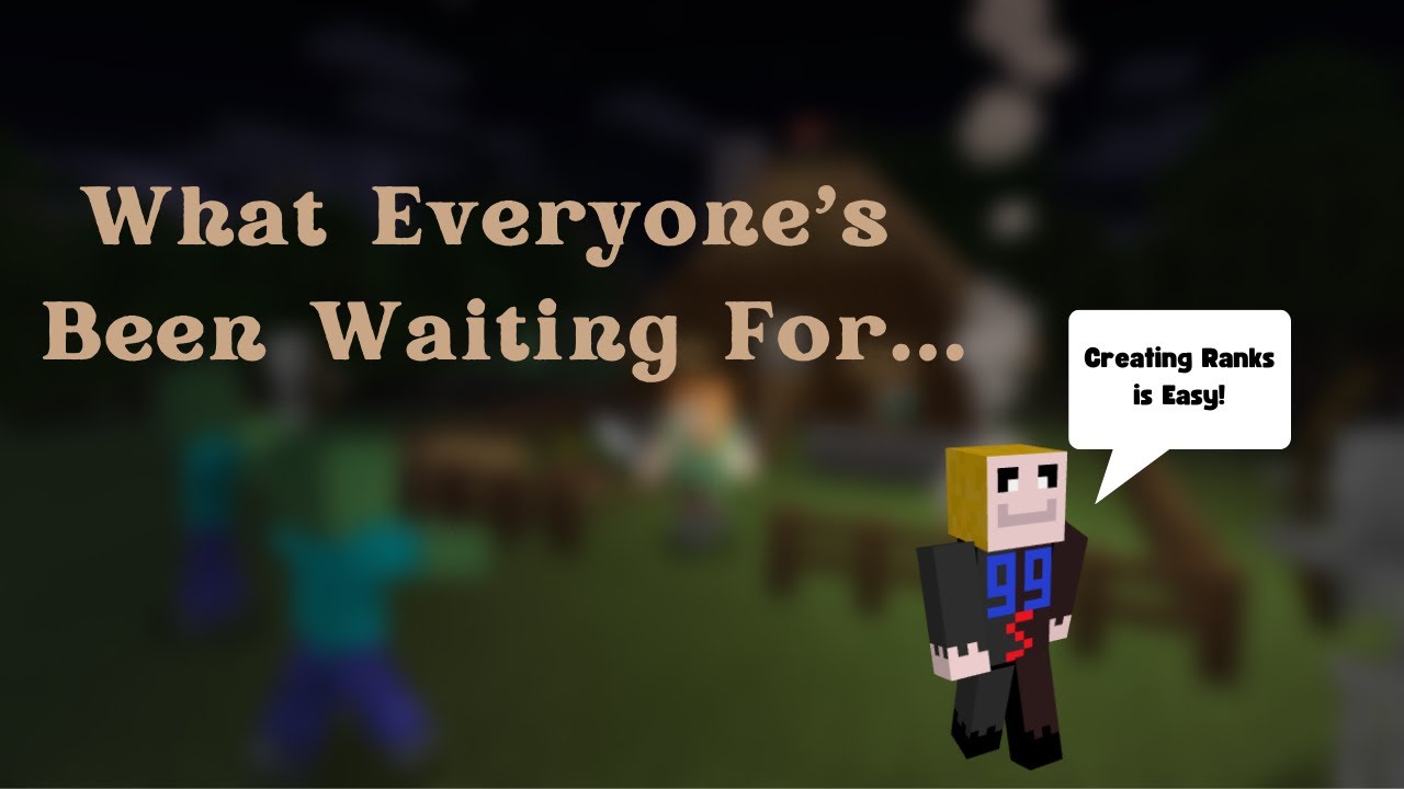 The Ultimate Guide To Creating Custom Minecraft Ranks! - YouTube
