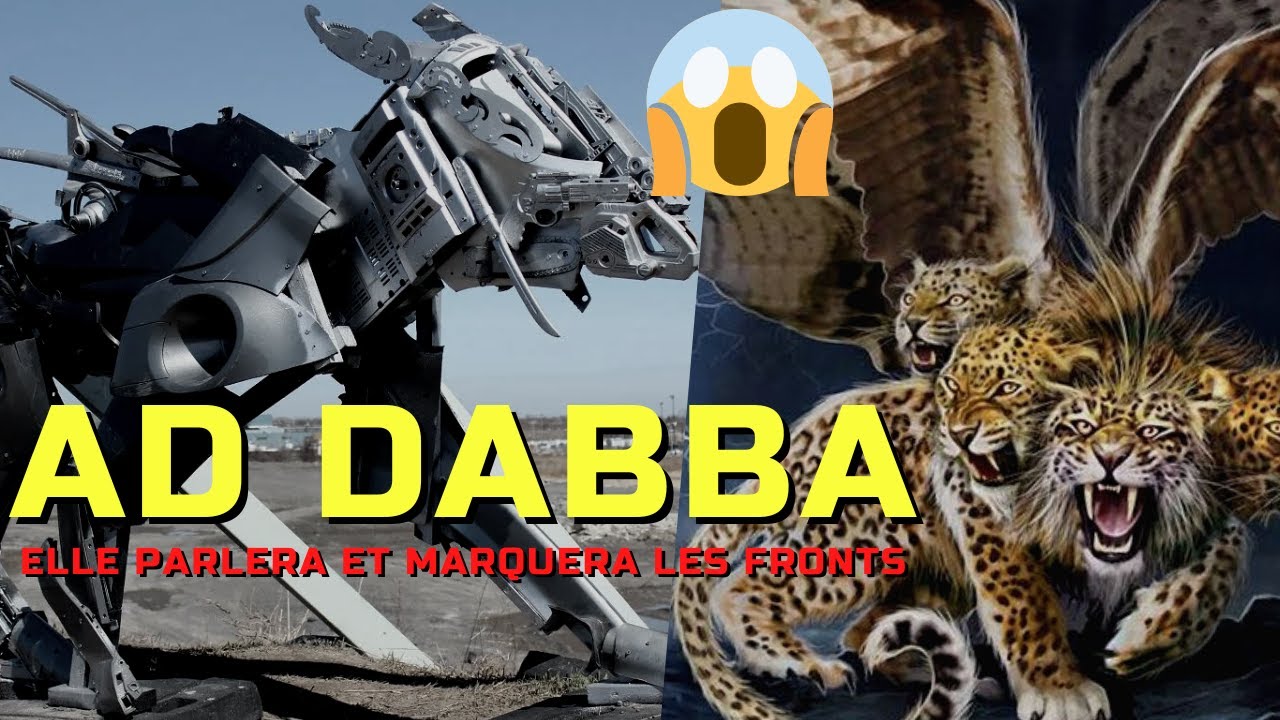 🥶 AD DABBA : ELLE PARLERA ET MARQUERA LES FRONTS ! QUI EST CETTE BETE ...