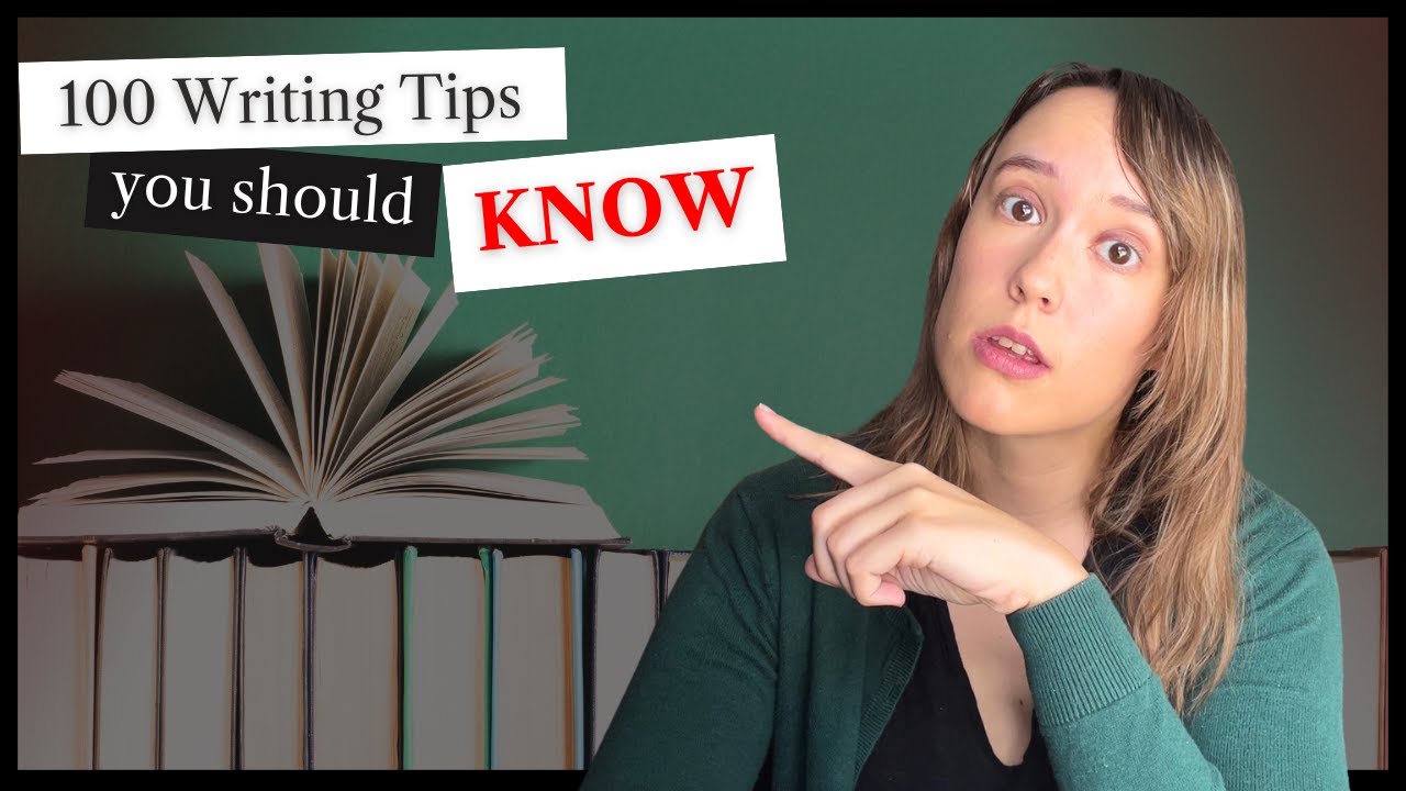 100 Writing Tips in 10 Minutes! - YouTube