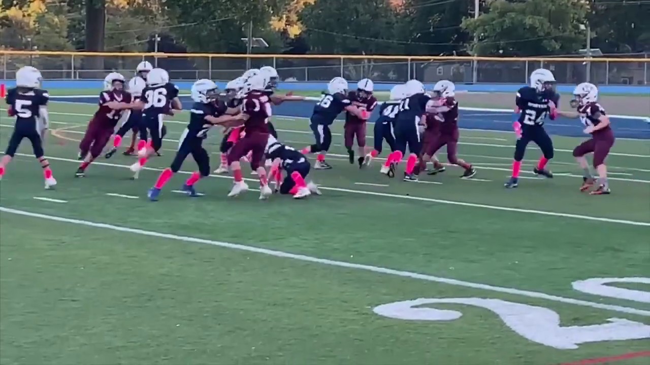 Danny and Ryan Jones football highlights (rec football) - YouTube