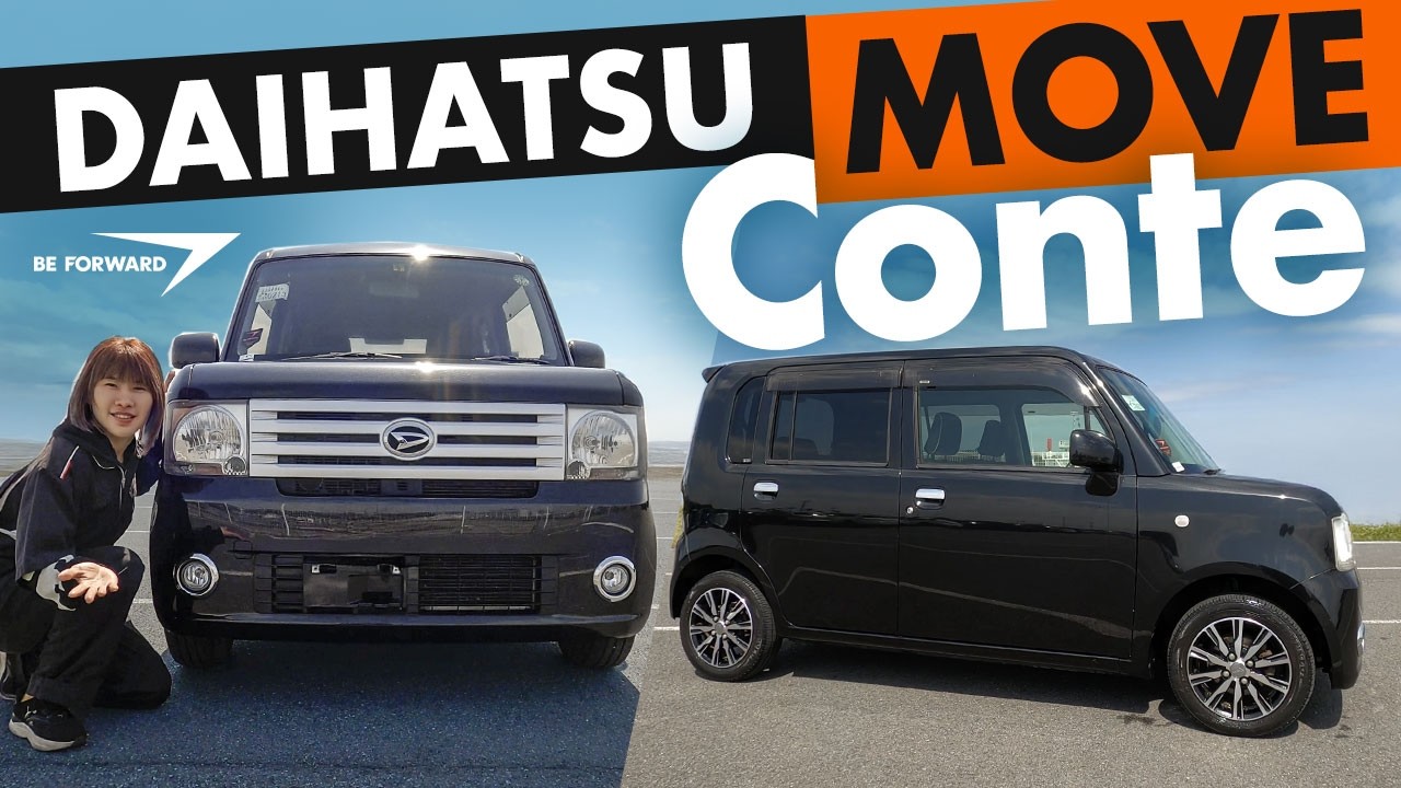 Daihatsu MOVE CONTE | Japanese City Car Review | Car import from Japan ...