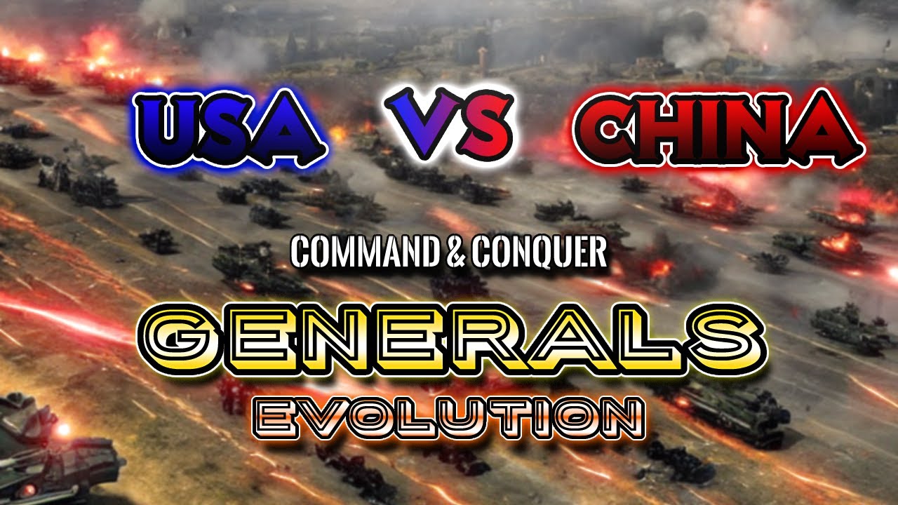 Command & Conquer: Generals Evolution | USA vs China | Twilight Flame - YouTube