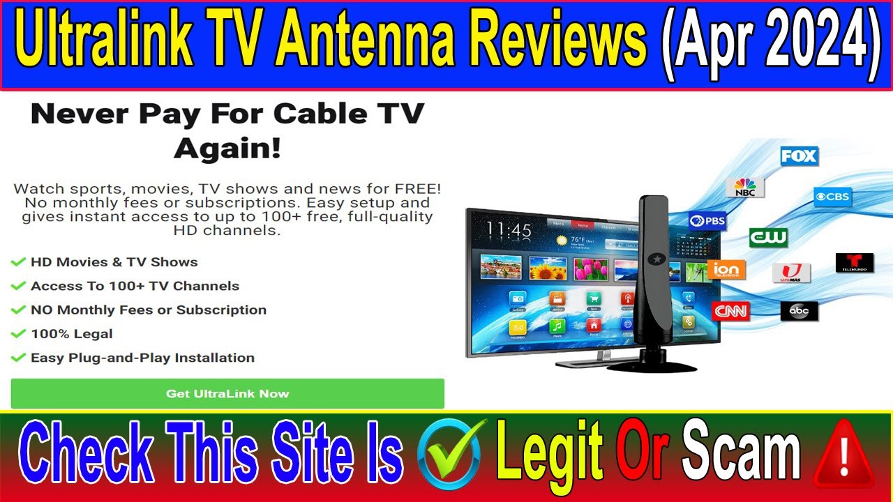 Ultralink TV Antenna Reviews (Apr 2024) Watch The Video & Know Product ...