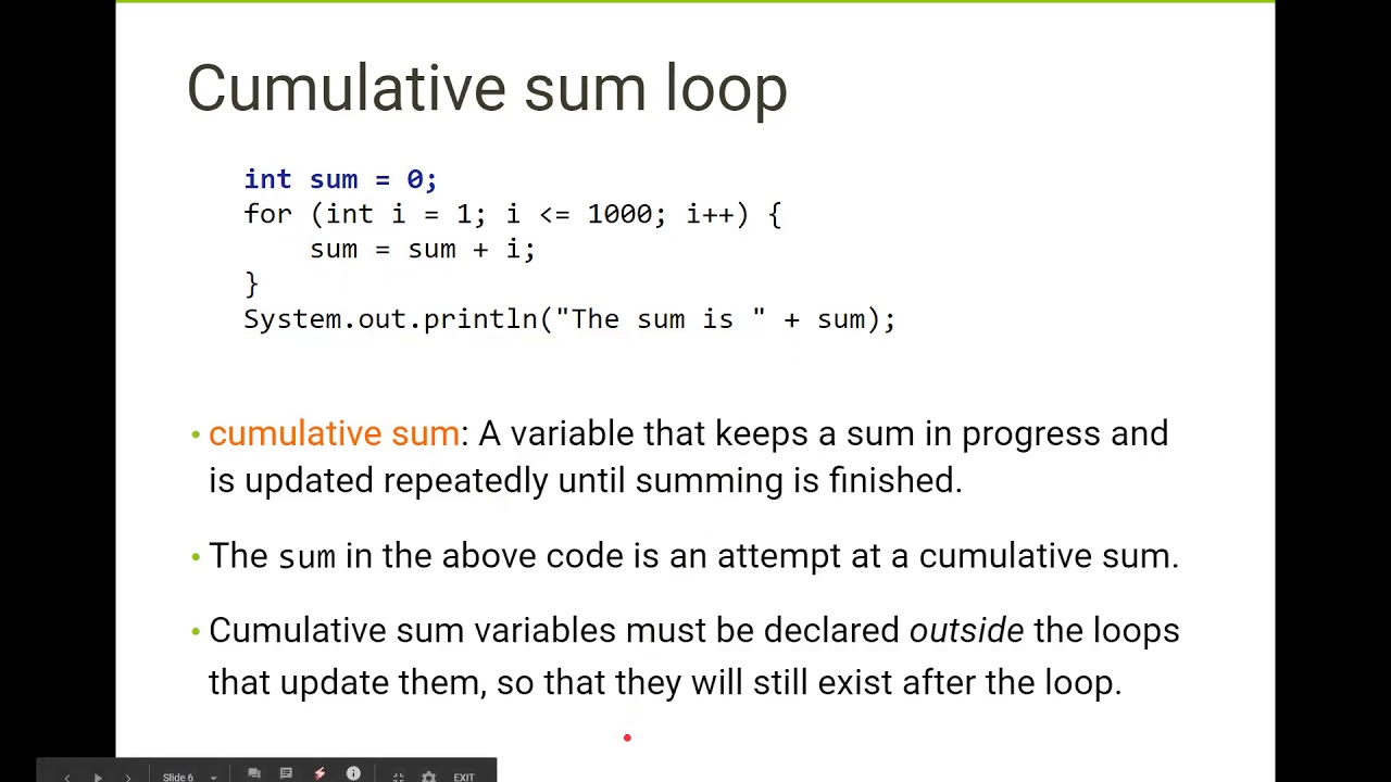 Cumulative Sum Java All Answers Au taphoamini Cumulative Sum Java All Answers Au taphoamini