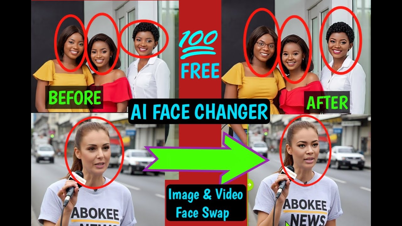 Free AI Face Changer || Face Swap Photo & Video Unlimited & 💯 Free ...