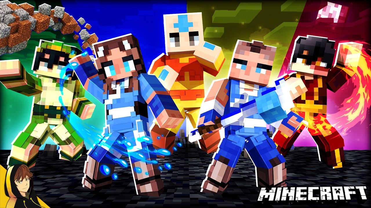 INSANE New AVATAR BENDING Mod JUST DROPPED!? | Minecraft (Bending ...
