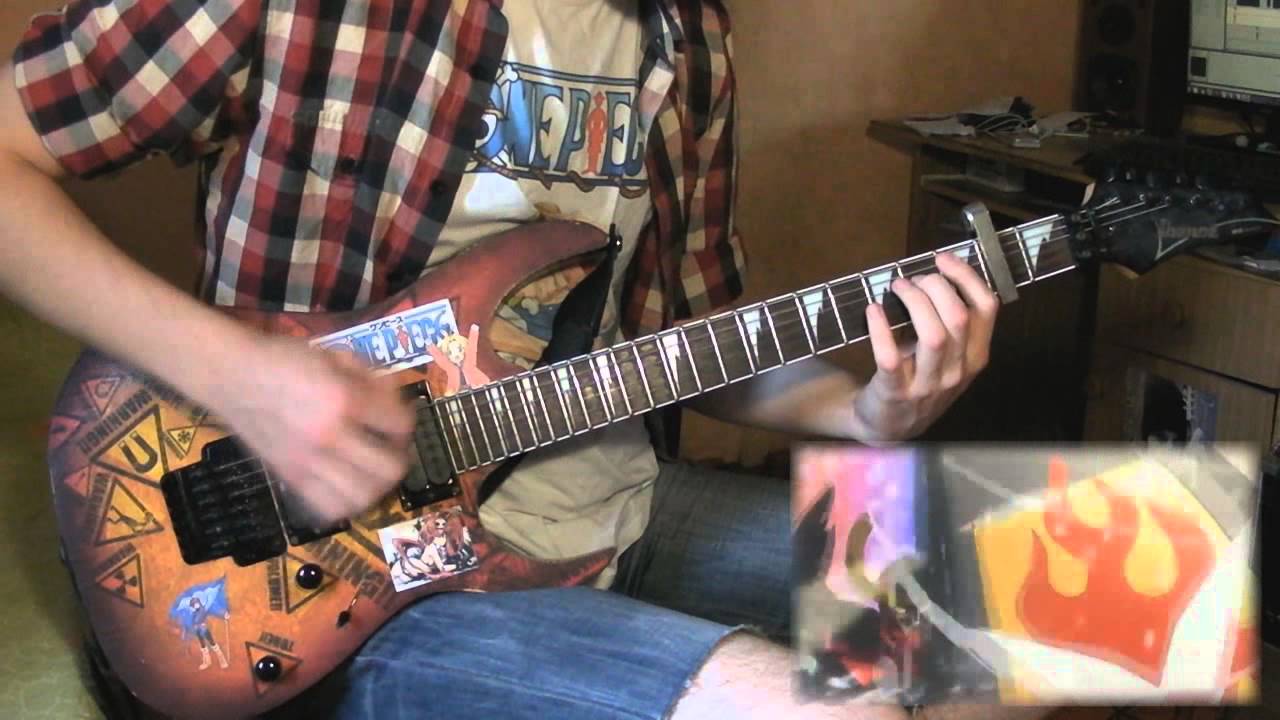 【TAB】 天元突破グレンラガン Shoko Nakagawa - Sorairo Days (Gurren Lagann OP Guitar ...