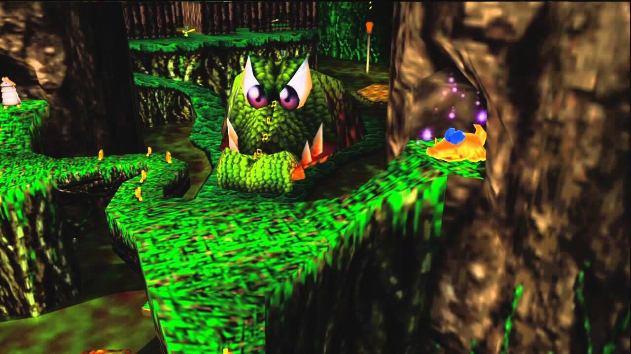 Lets Play Banjo-Kazooie (100%) - Part 5 (Krötenchor im Bubblegloop ...