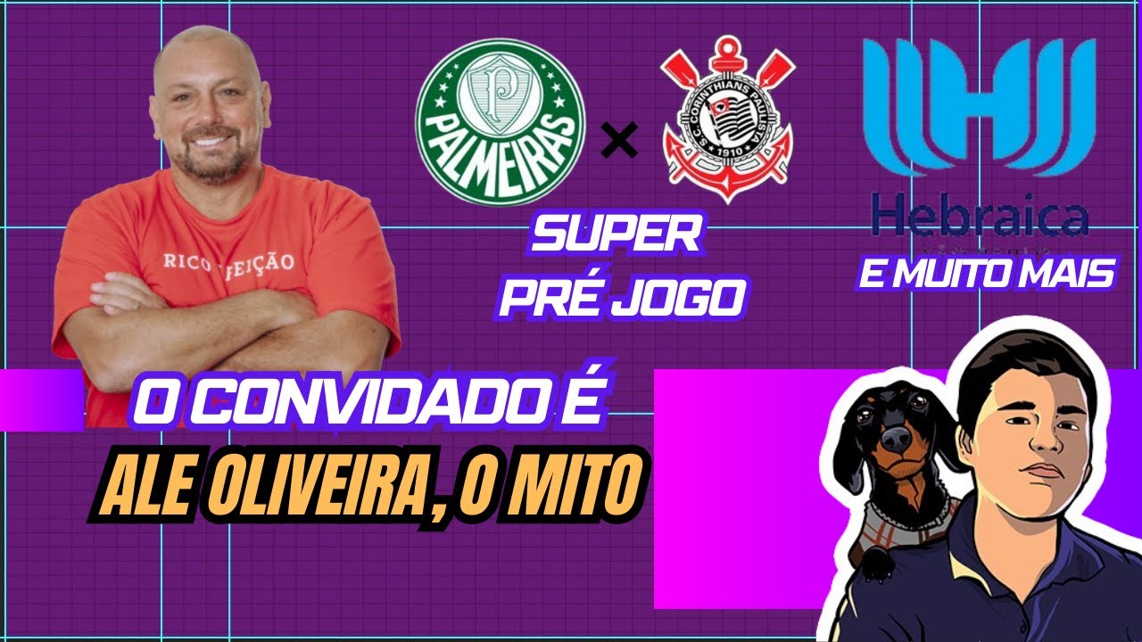 ALE OLIVEIRA!! ELE CHEGOU!! SUPER PRÉ JOGO PALMEIRAS X CORINTHIANS ...