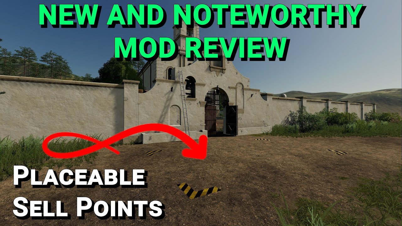 Farming Simulator 19 - New and Noteworthy - Placeable Sell Points - YouTube