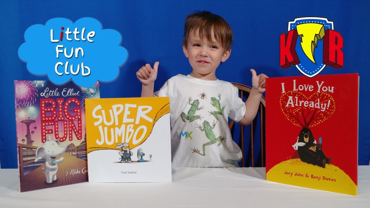 Little Fun Club Book Review Mar 2018 - YouTube
