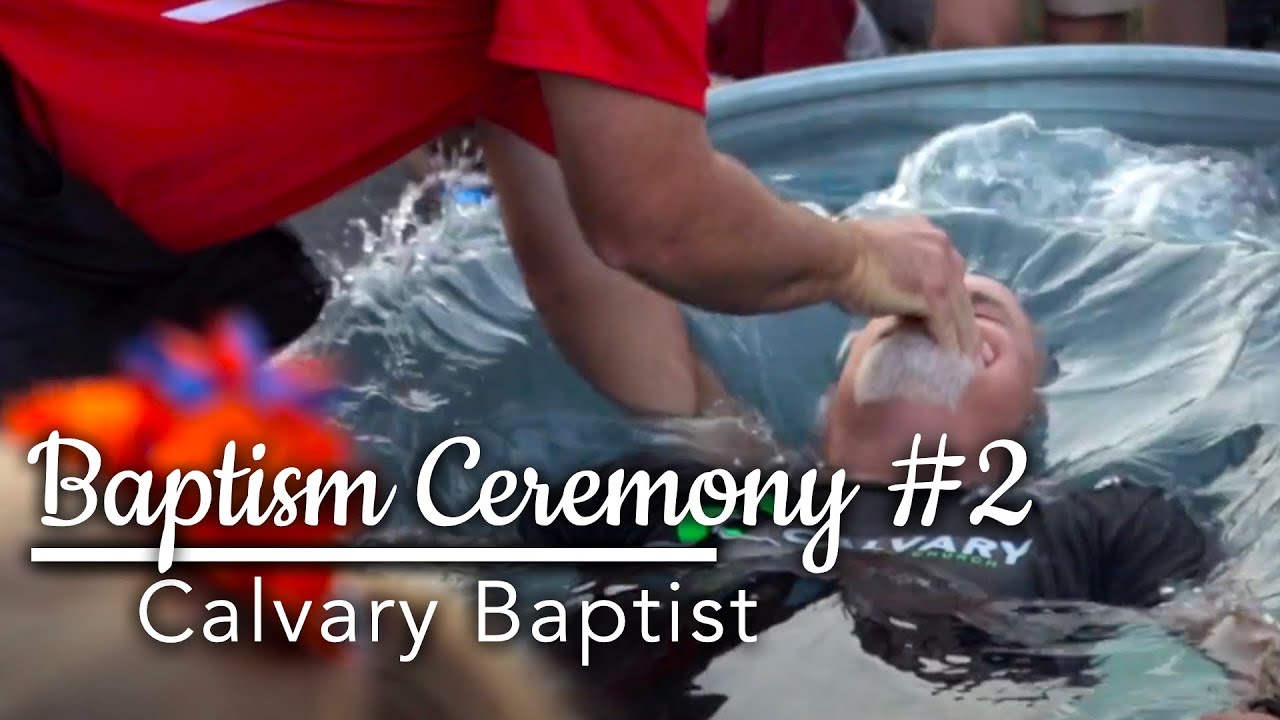 New Life: September Baptism at Calvary Baptist Church - YouTube