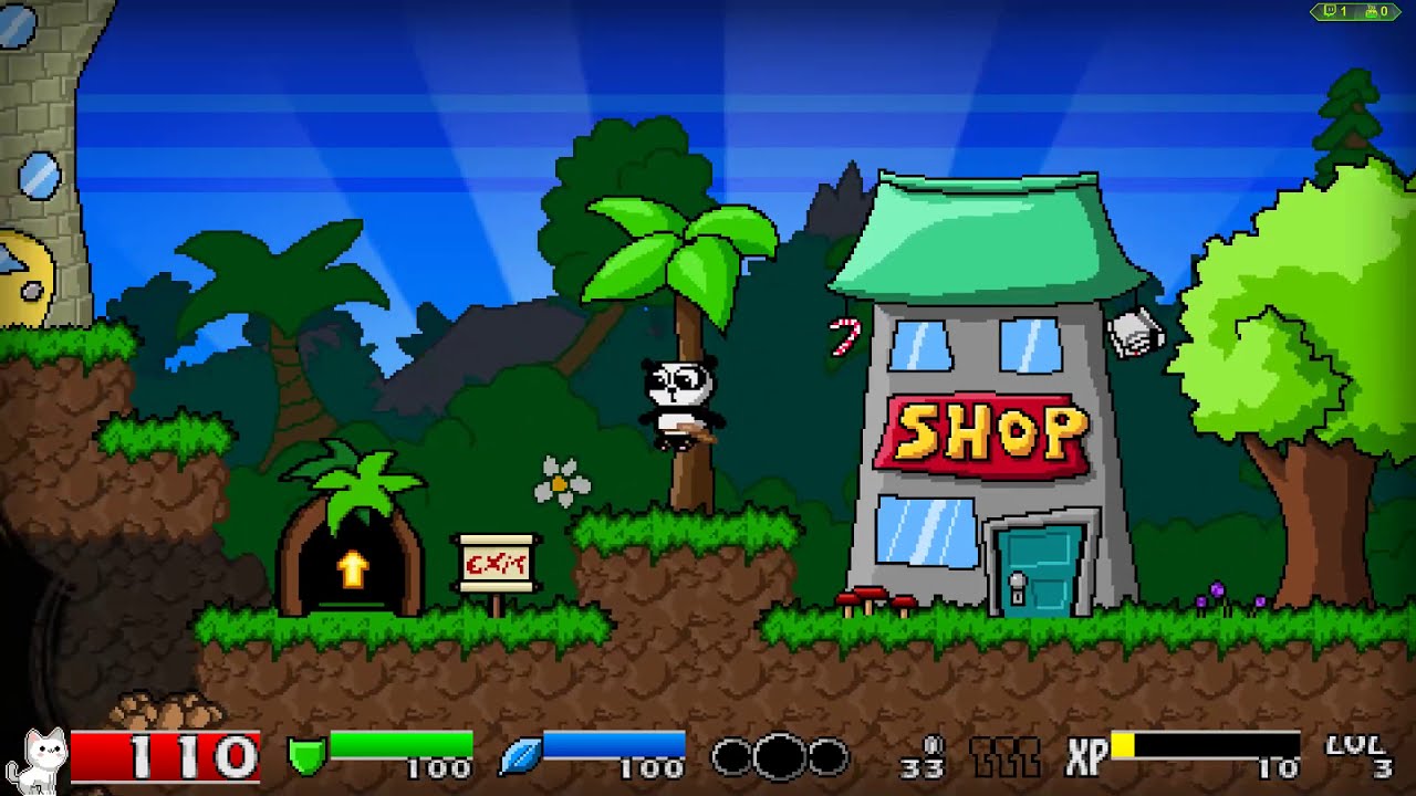 Super Panda Adventures Gameplay #1 - YouTube