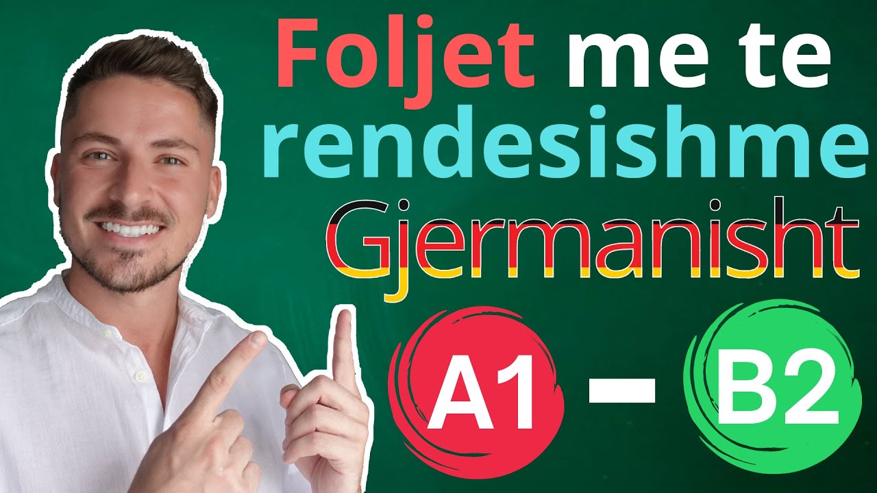 Foljet me te rendesishme Goethe A1 - B2 - YouTube