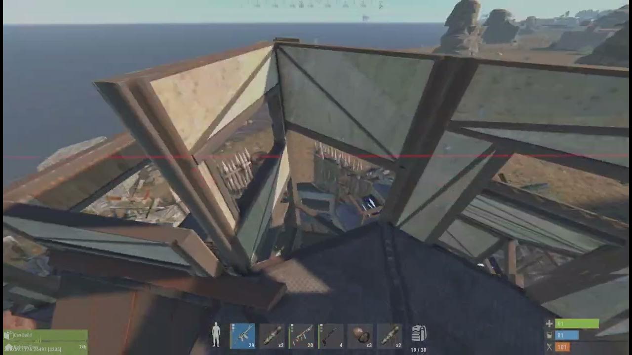 Rust Insane 1v3 Online Raid Defense - YouTube