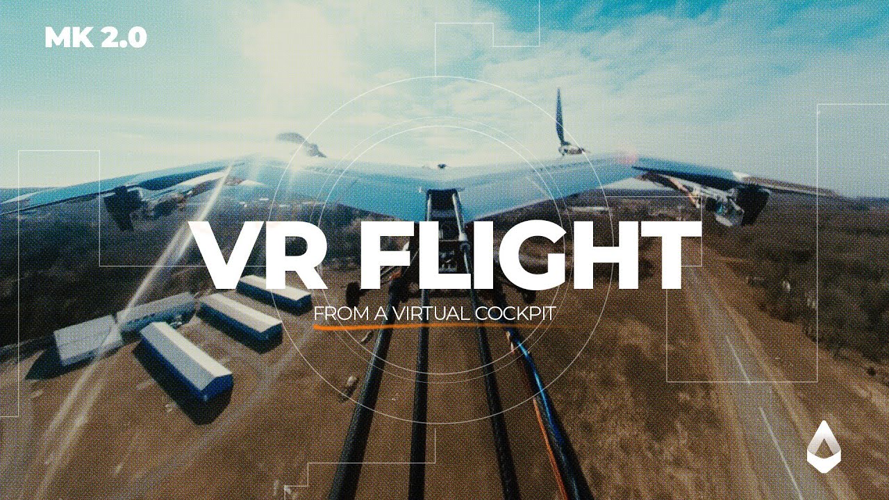 Flying a VTOL from VR - YouTube