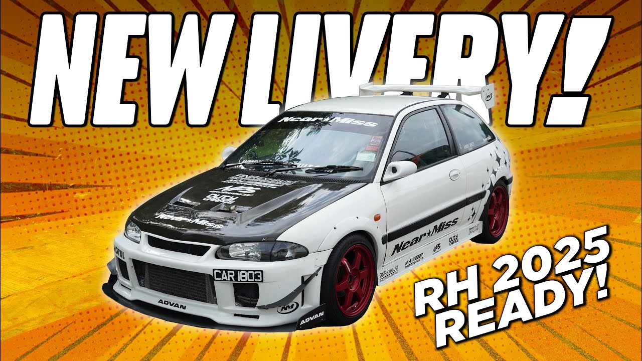 New Livery for Retro Havoc 2025! | Proton Satria Mivec Turbo | 4K - YouTube