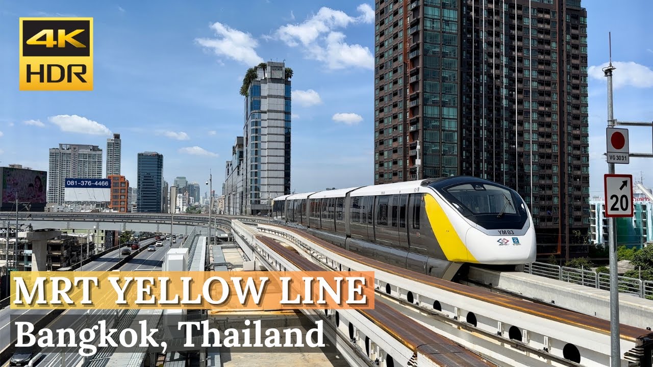 [BANGKOK] MRT Yellow Line "All Stations, MRT Blue & BTS Green Lines ...