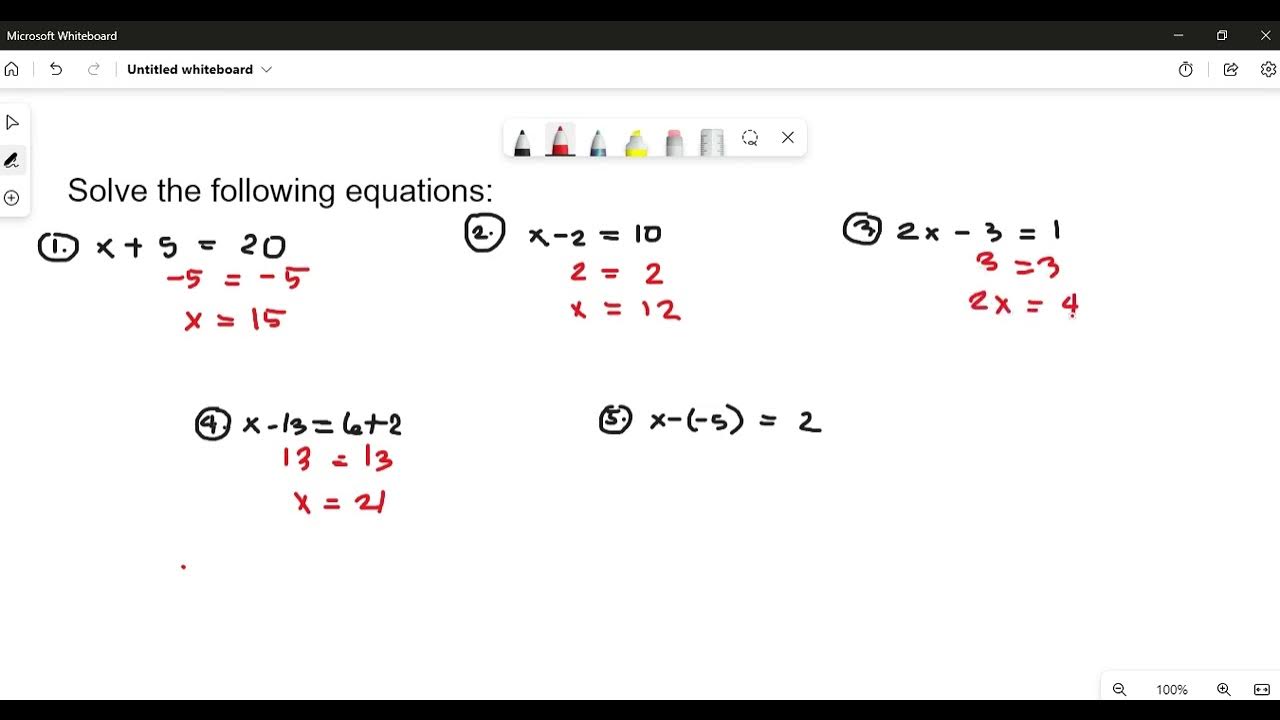 TRICK #1: SOLVING EQUATIONS - YouTube
