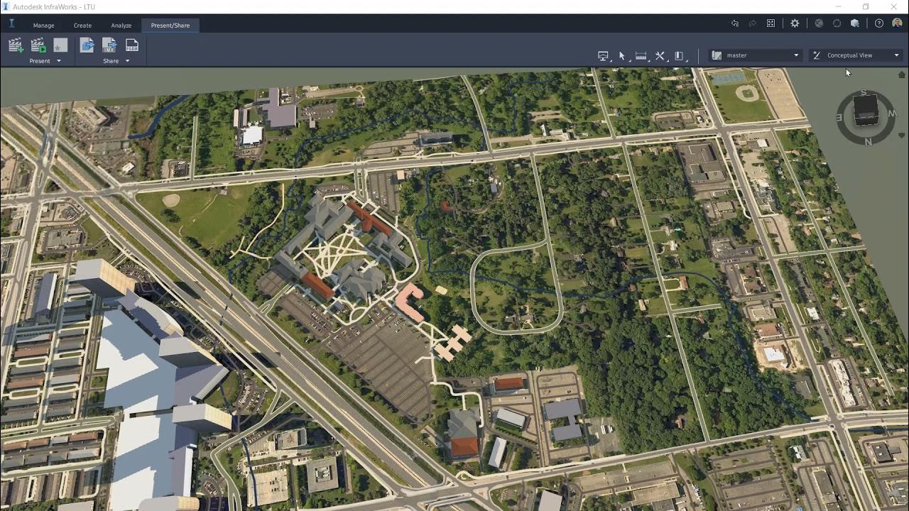 Chapter 3 | Site Analysis Part 3: Extract site context from Infraworks into FormIt Pro - YouTube