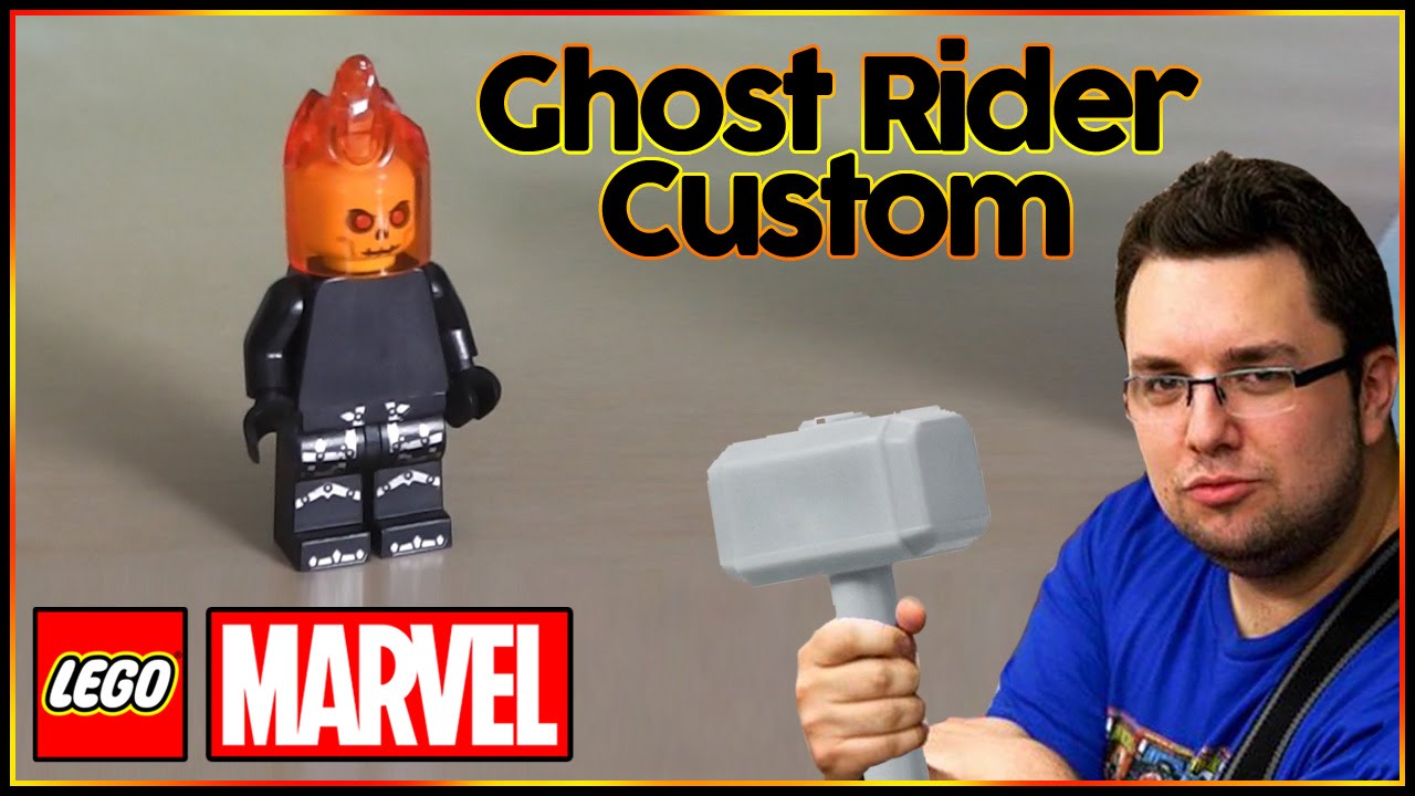 Ghost Rider Custom - LEGO MARVEL - YouTube