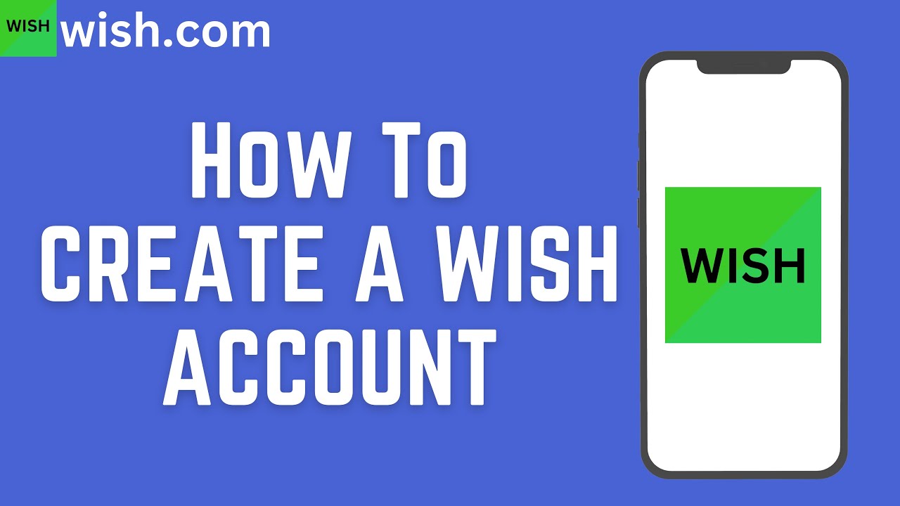 How To Create WISH Account - YouTube