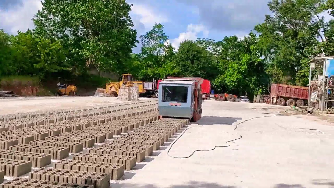 Master Block Factory Mandeville Jamaica - YouTube