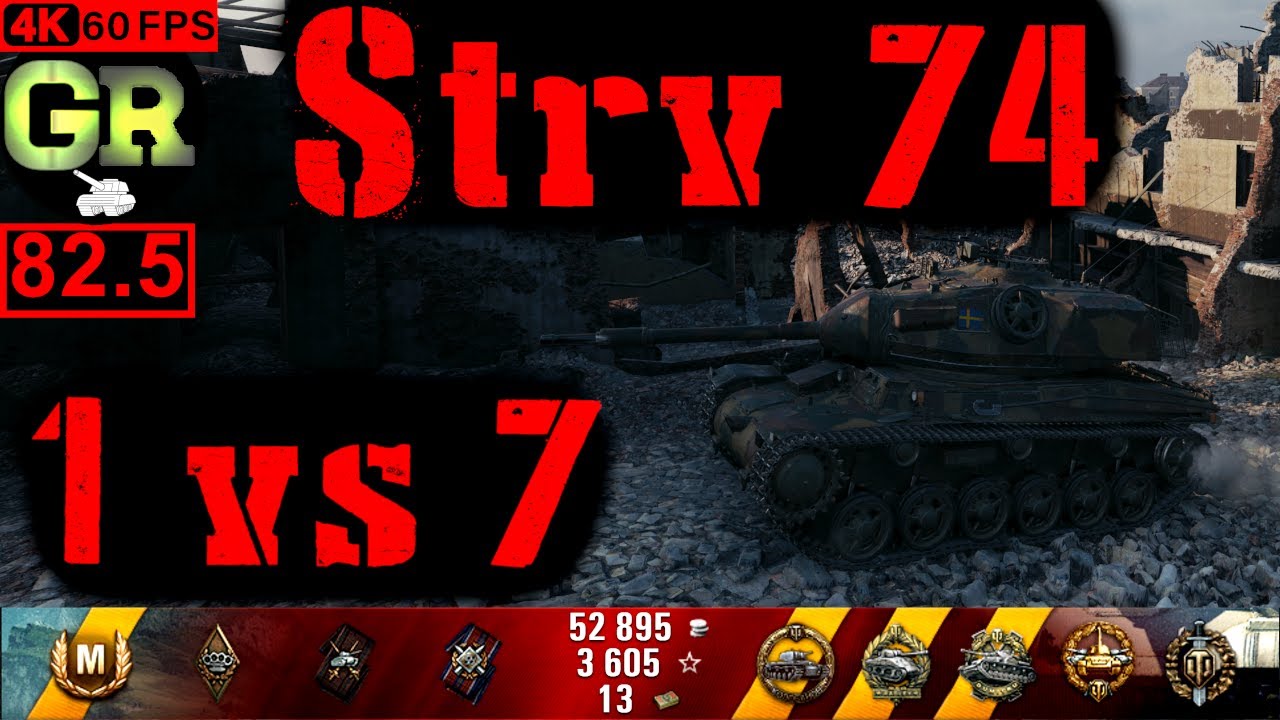 World of Tanks Strv 74 WoT Replay - 9 Kills 2.9K DMG(Patch 1.5.0) - YouTube