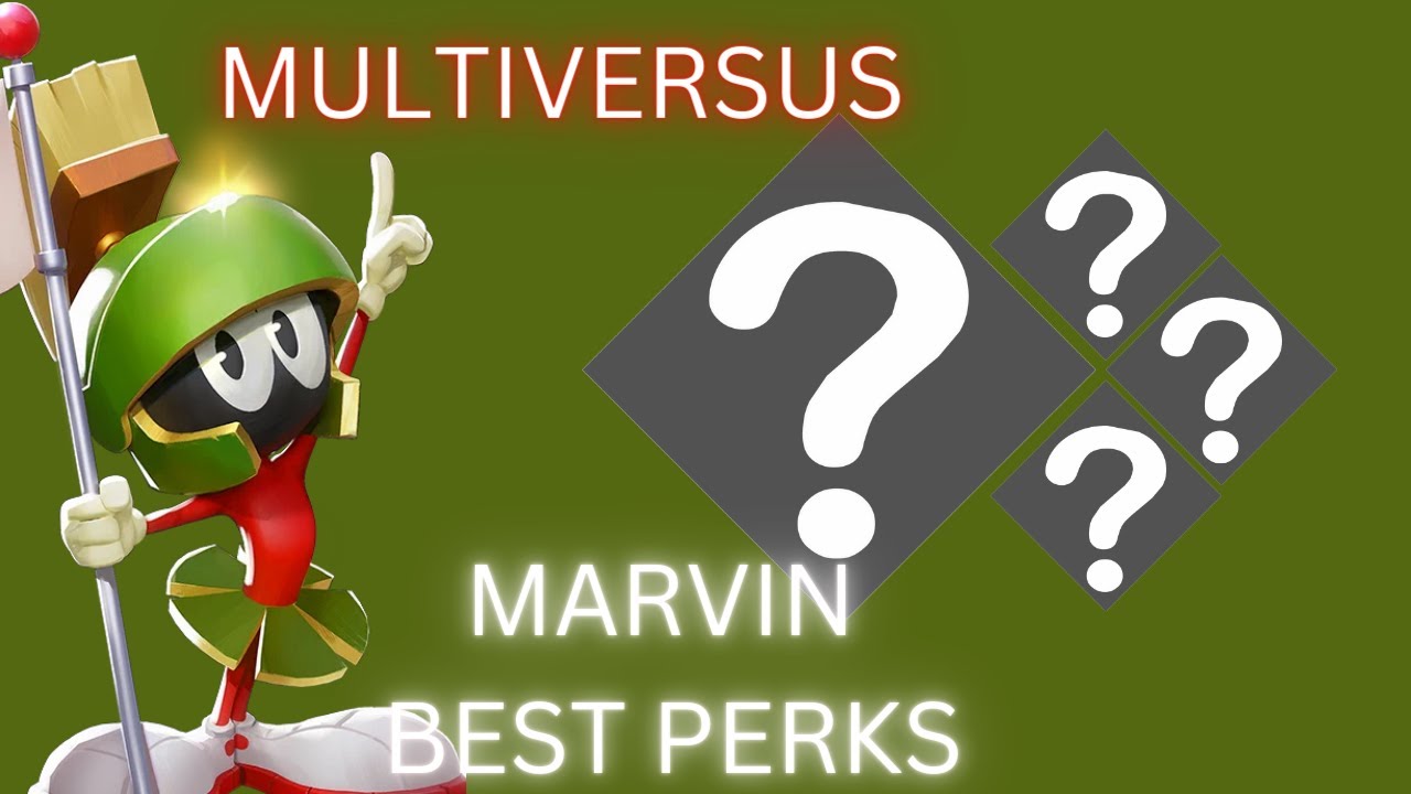 MARVIN THE MARTIAN BEST PERKS | MultiVersus - YouTube