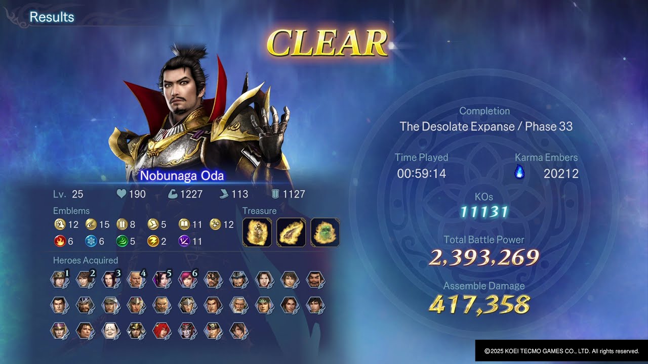 WARRIORS: Abyss Hell Gate 019 - Nobunaga Oda FIRST CLEAR! - YouTube