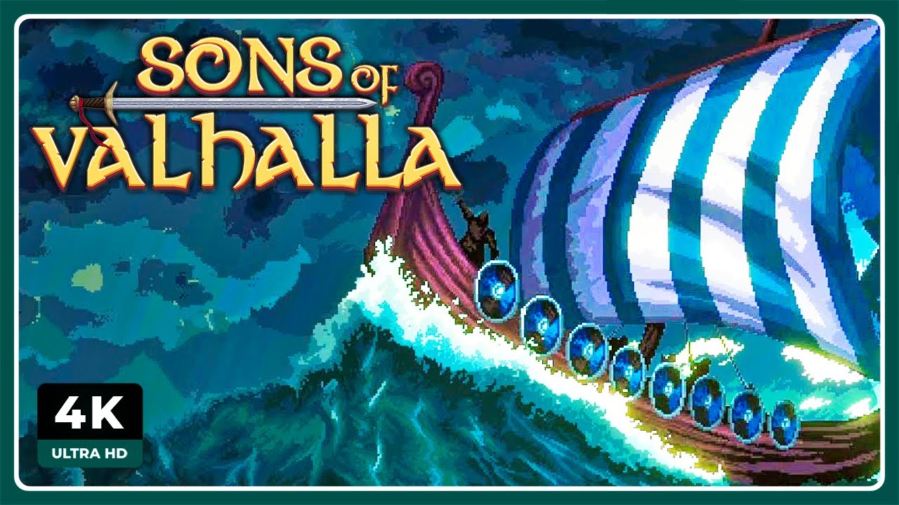 VIKINGOS, COMBATE, ESTRATEGIA Y PIXELART | SONS OF VALHALLA Gameplay ...
