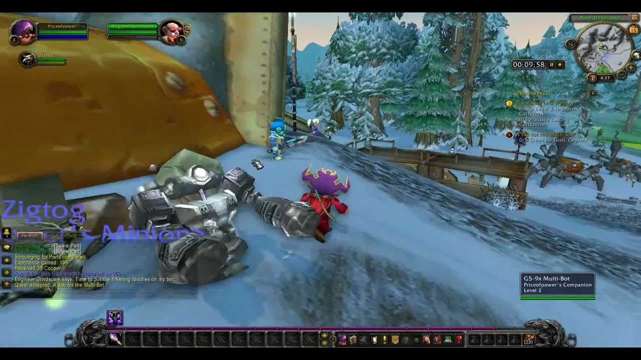 World of Warcraft- Leveling Tutorial 1-90 MOP Episode 1 ( Gameplay ...